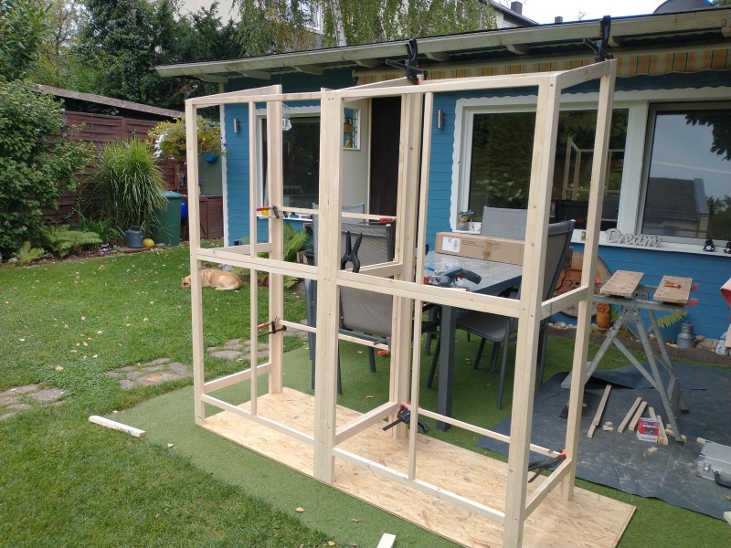 Vogelvoliere bauen - Bauanleitung zum Selberbauen - 1-2-do.com - Deine ...