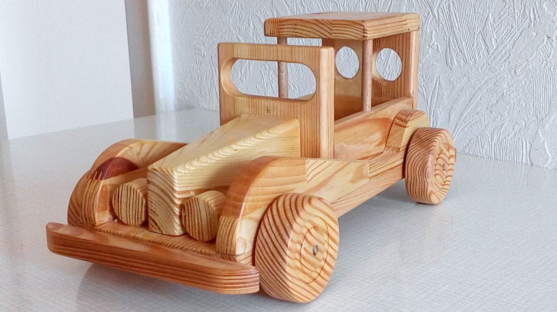 Spielzeugauto für den Enkel - Bauanleitung zum Selberbauen - 1-2-do.com ...